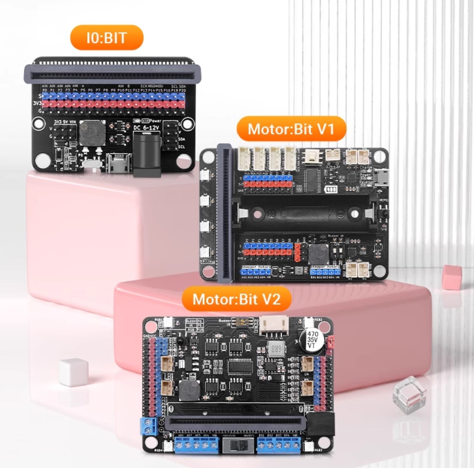 Board Mở Rộng Bbc Microbit V2 Motorbit V20 Lemon Robotics