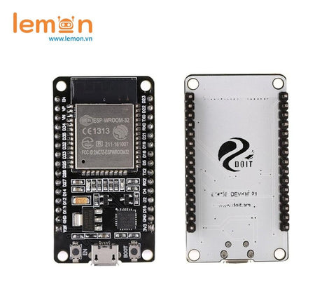Kit Thu Phát Wifi BLE NodeMcu Lua ESP32 - NodeMcu32 WiFi Bluetooth chi – Lemon Robotics